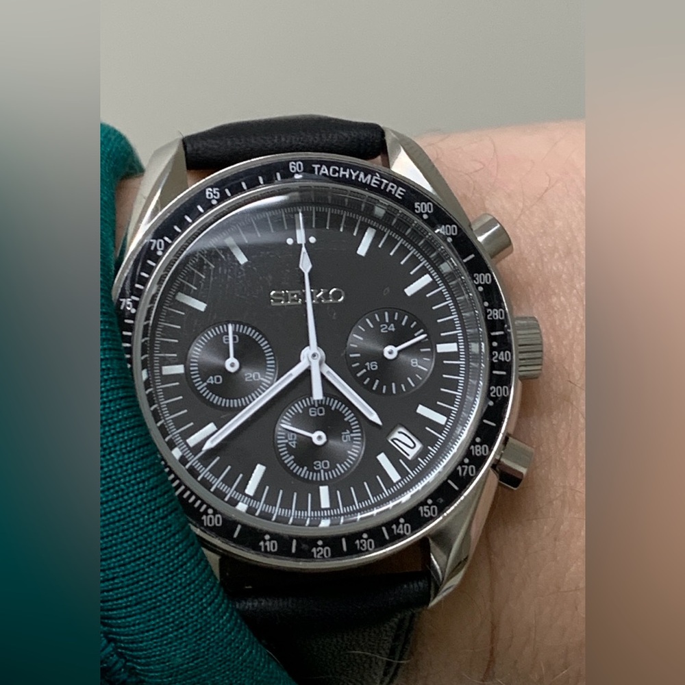Seiko Speedmaster Professional Chronograph Mod Vk63 M… - Gem